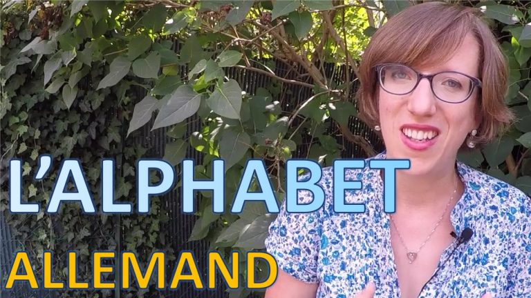 Découvrir l'alphabet allemand et la bonne prononciation des lettres ...